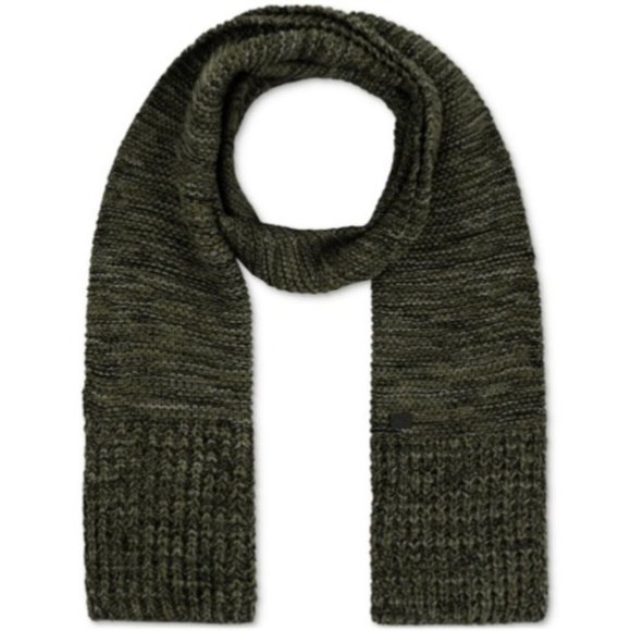 Calvin Klein | Accessories | Calvin Klein Mens Ribbed Marled Scarf Pine ...